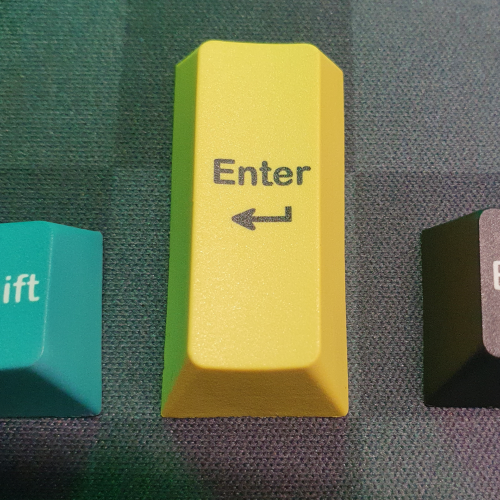 Ein ISO-/ ANSI DE Keycapset